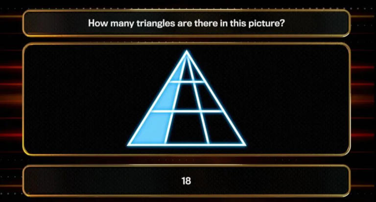 Triangle puzzle on The 1% Club loses contestants £95,000 — can you get ...