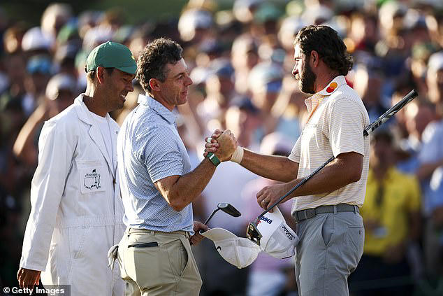 Cameron Young reveals Rory McIlroy's frosty move during their awkward ...