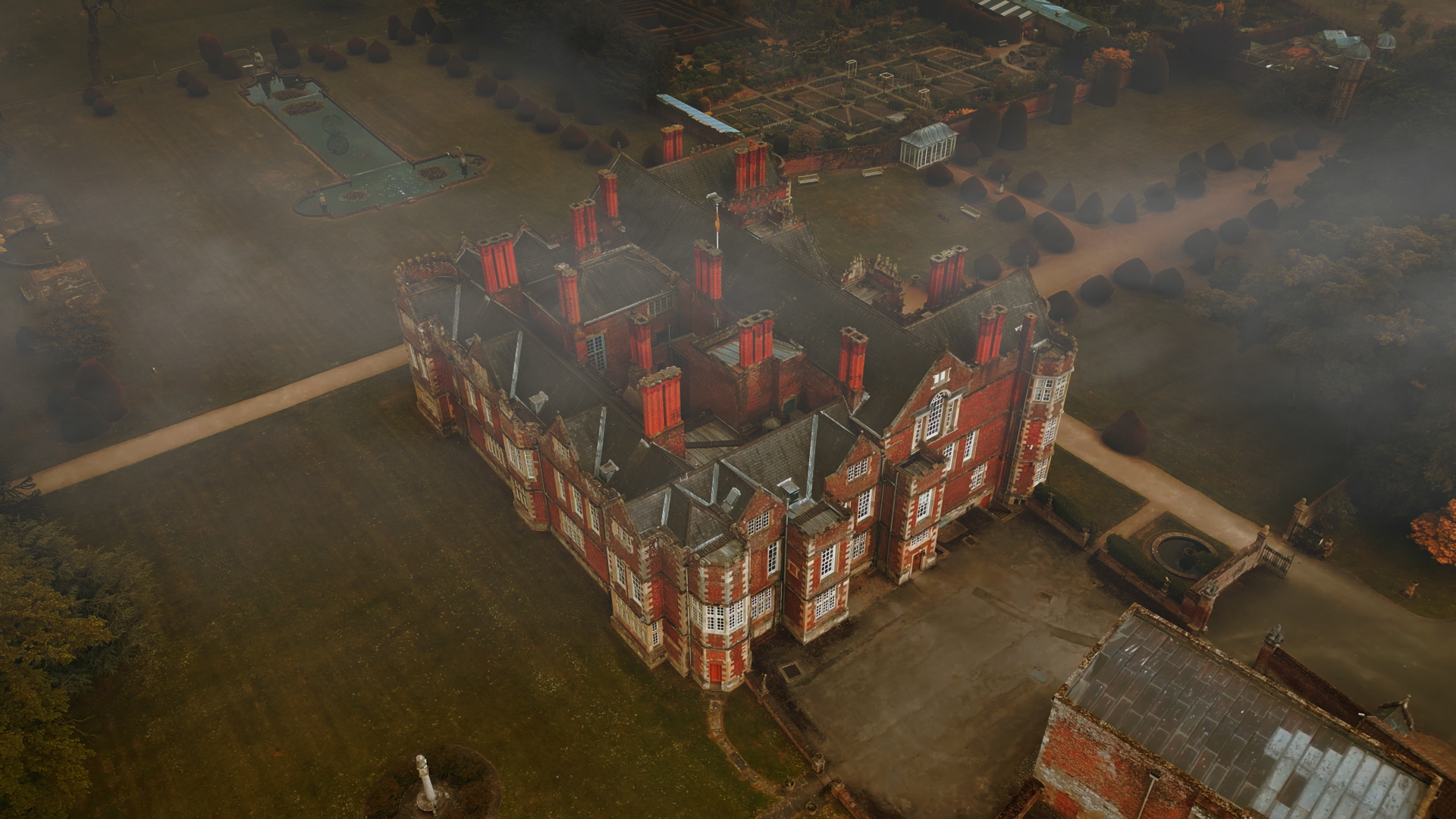 Mysterious views of mansions and estates, captured by drone, part 2