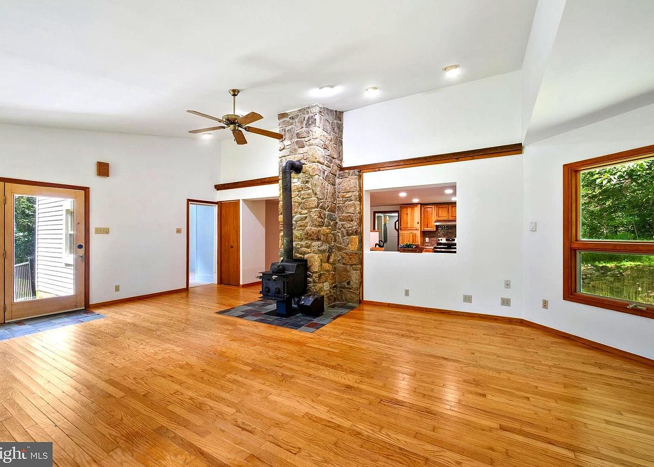 Discover a 1972 two-story home in Stanley, Virginia, featuring a serene ...