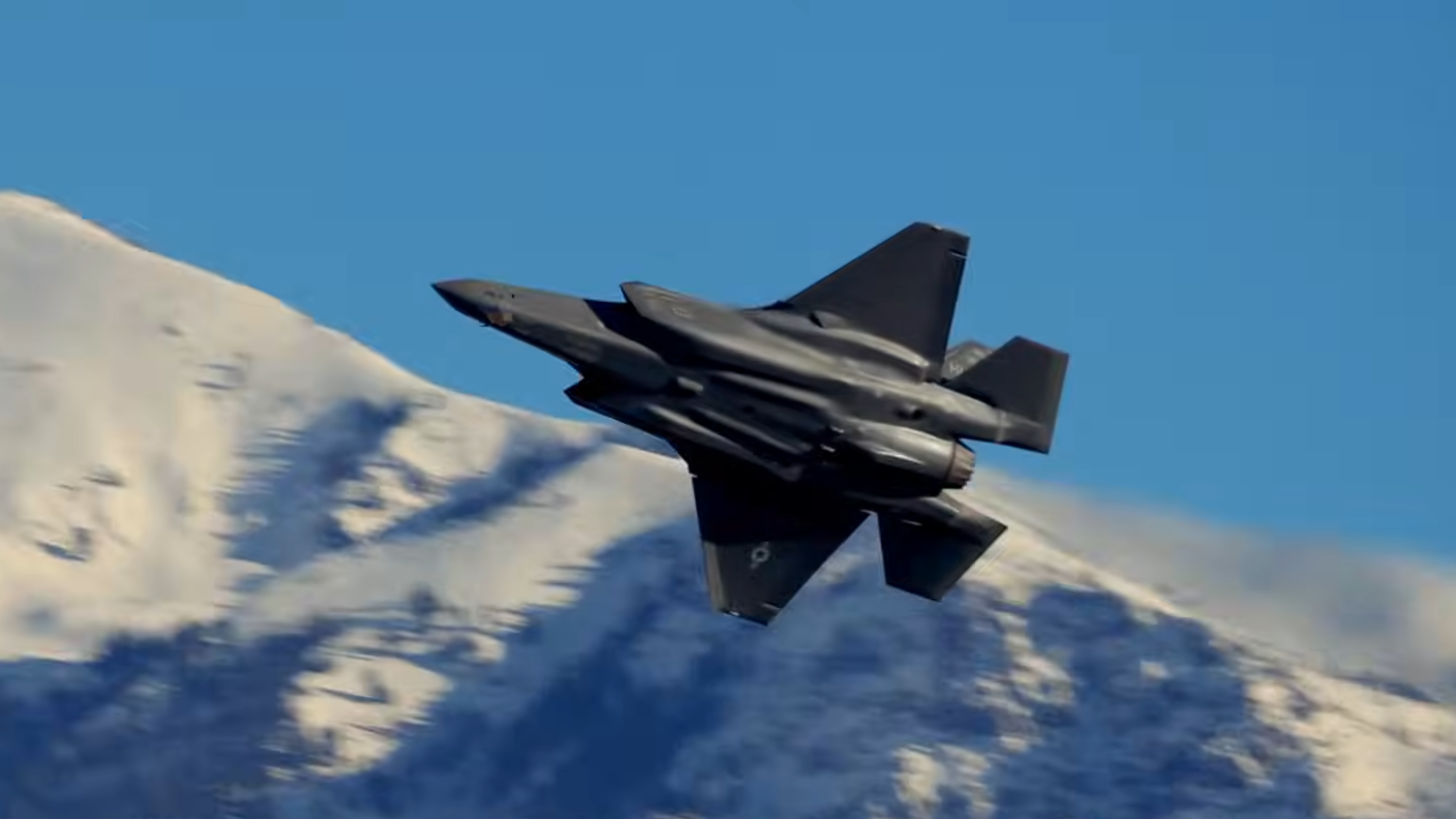 This F-35A Lightning fighter jet is basically a flying supercomputer