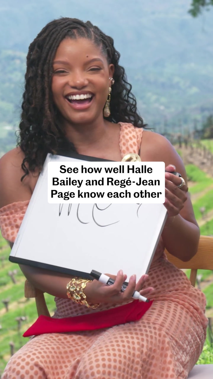 How well do ‘You, Me & Tuscany’ costars Halle Bailey and Regé-Jean Page ...