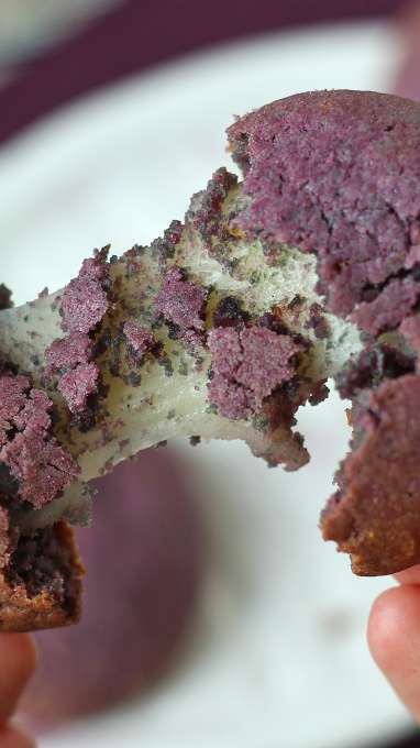 Mochi cookies au ube