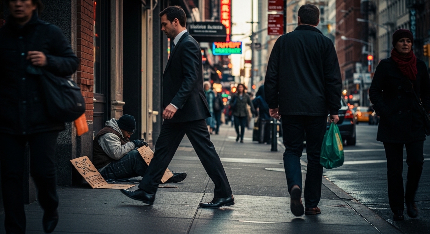 He ignored a beggar then discovered the truth too late