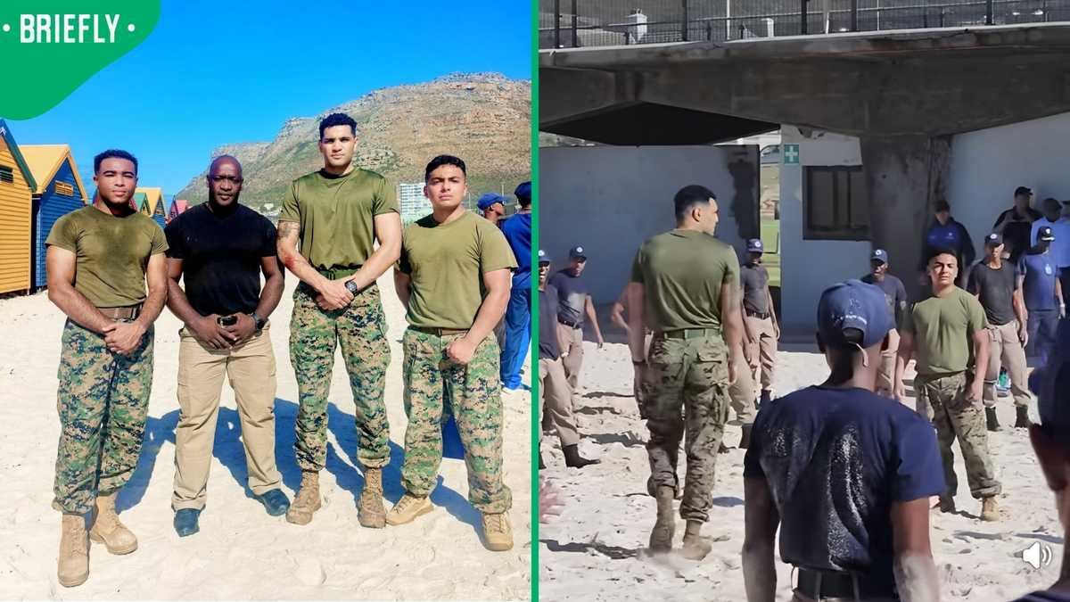 Cape Town Metro Police cadets undergo fitness training with US Marines ...