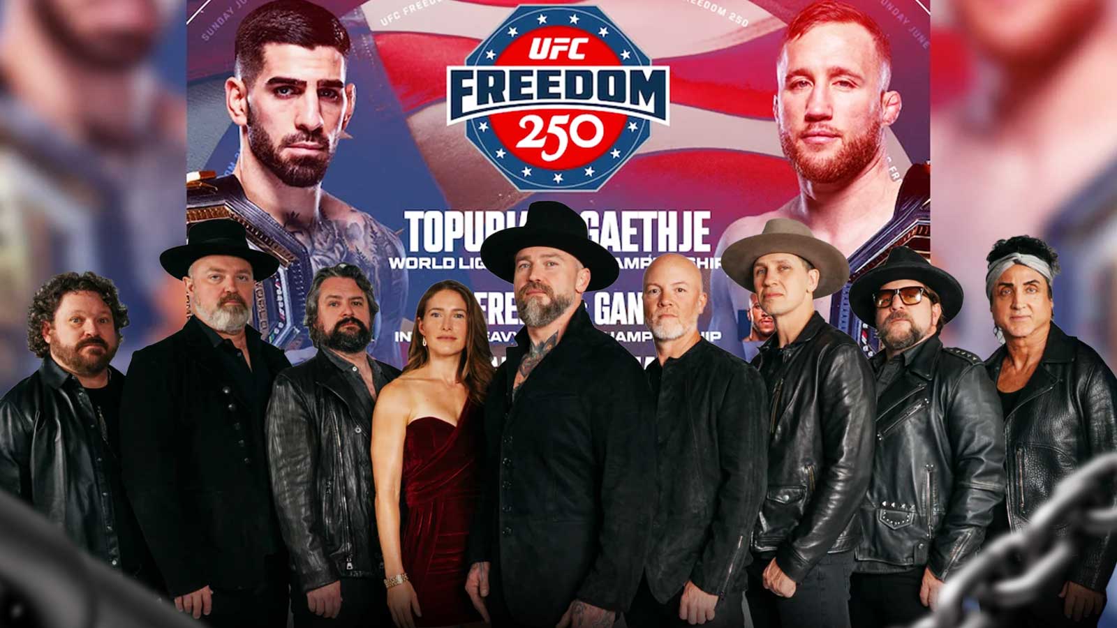 UFC White House event adds Zac Brown Band to stacked itinerary