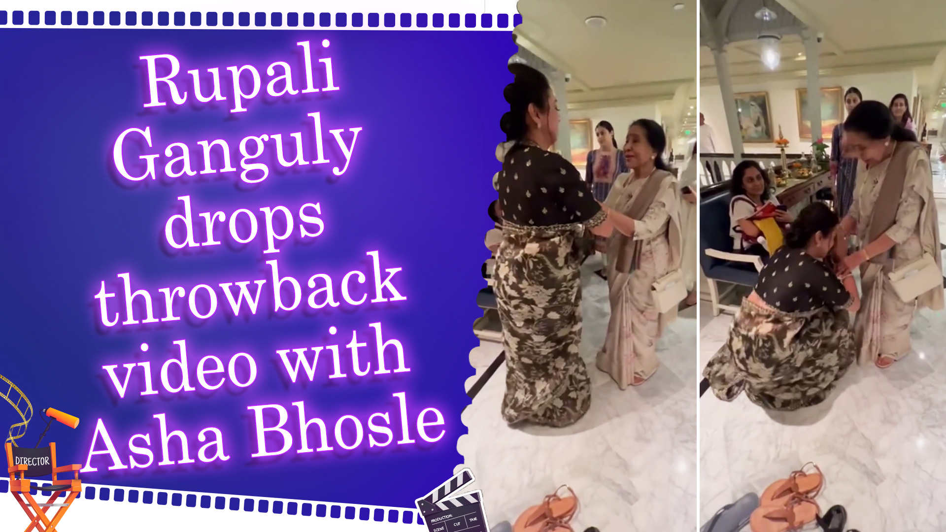 Rupali Ganguly pays emotional tribute to Asha Bhosle, shares heartfelt ...