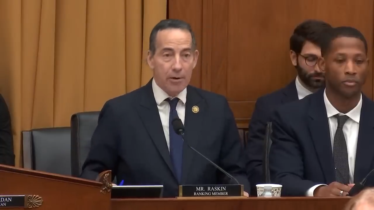 'Lawless, twice-impeached, convicted felon president': Jamie Raskin ...