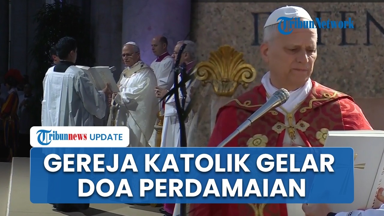 Gereja Katolik gelar doa perdamaian dunia di Vatikan, Paus Leo XIV ...