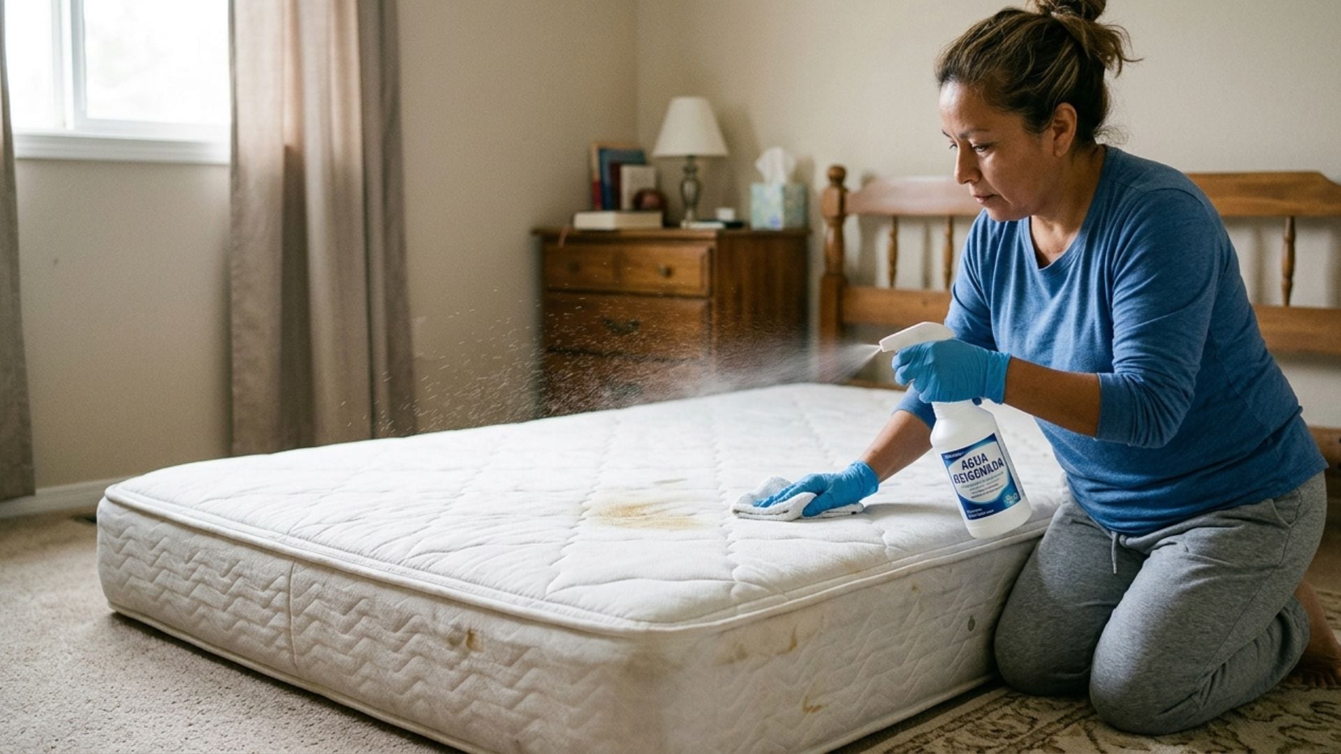 Por qué recomiendan rociar agua oxigenada en el colchón y para qué sirve