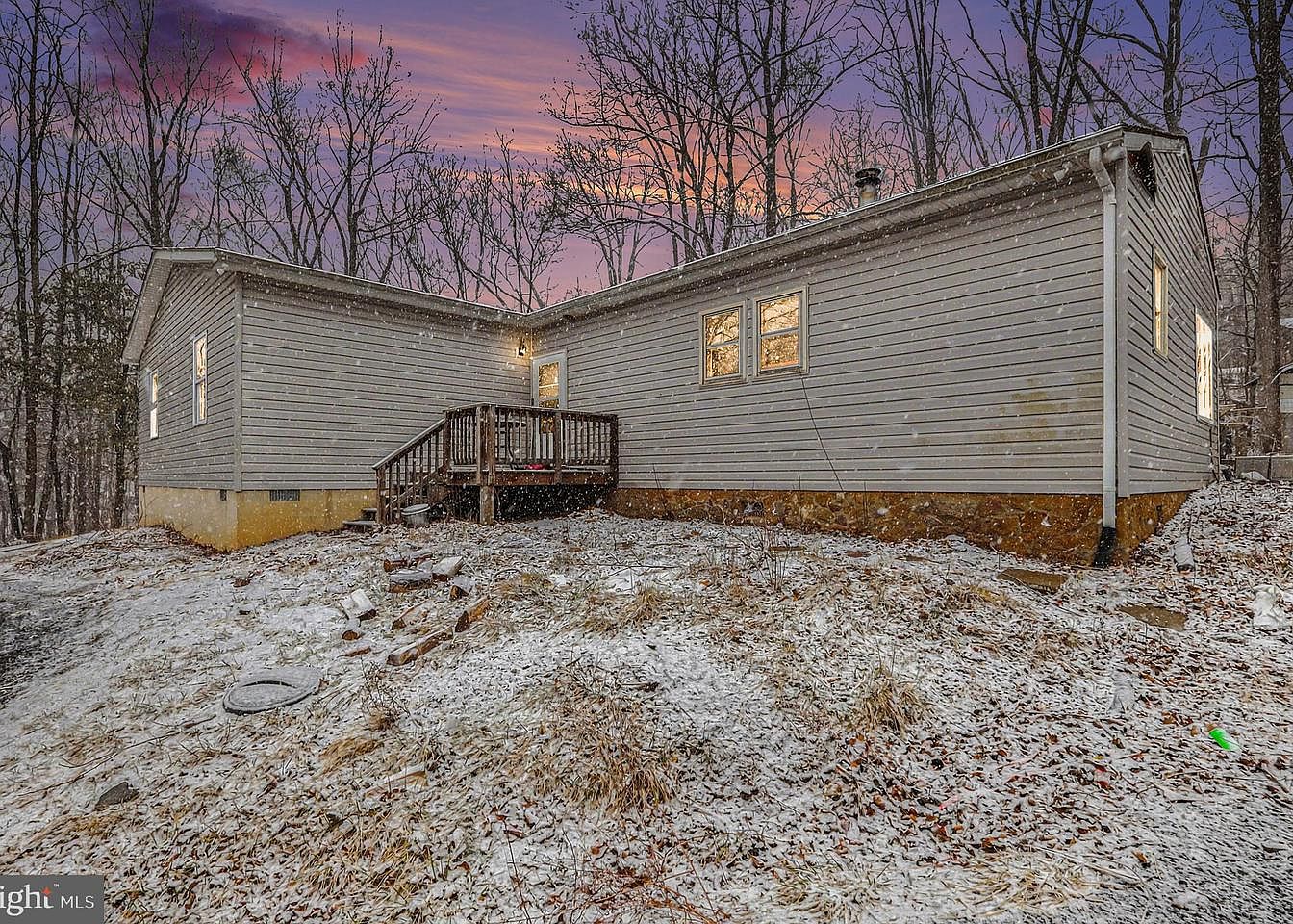 Serene 1983 ranch-style retreat in Gore, Virginia, set on 10 expansive ...