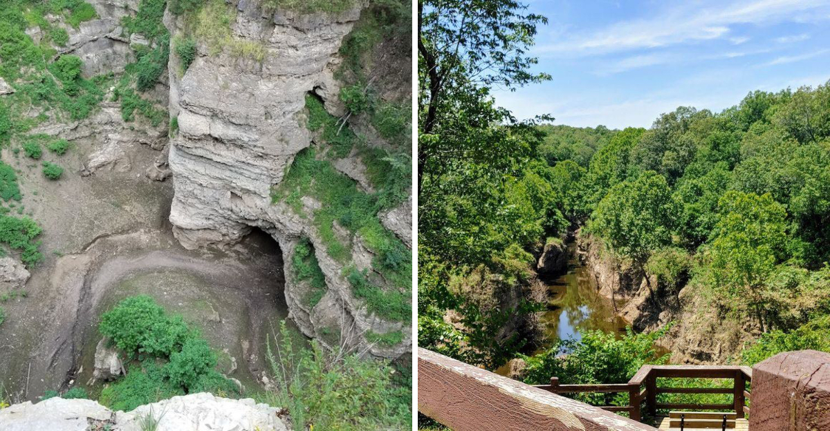 This massive Missouri canyon is so deep and wide it’s known as the ...