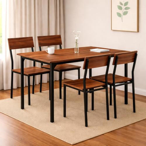 Sturdy and stylish dining table under ₹10000: Proper seating ...