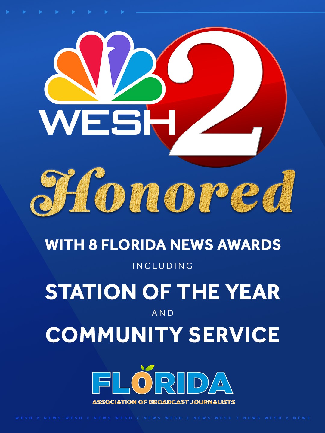 WESH 2 honored as Florida station of the year