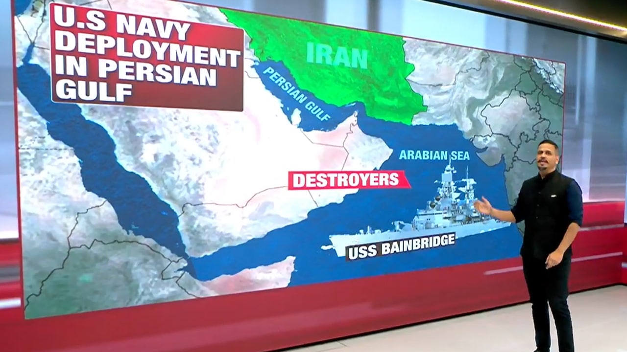 Carriers, destroyers, marines: Inside the US naval build-up near Iran