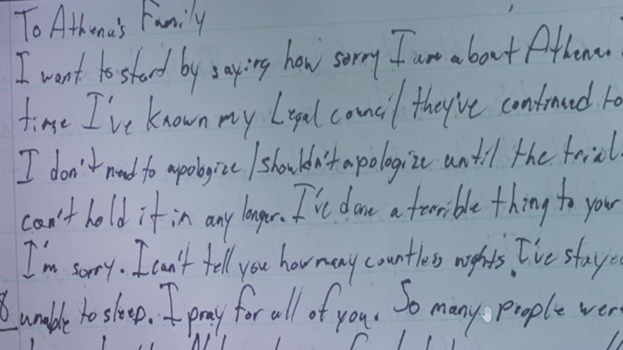 Tanner Horner's jailhouse letters read in court during sentencing phase