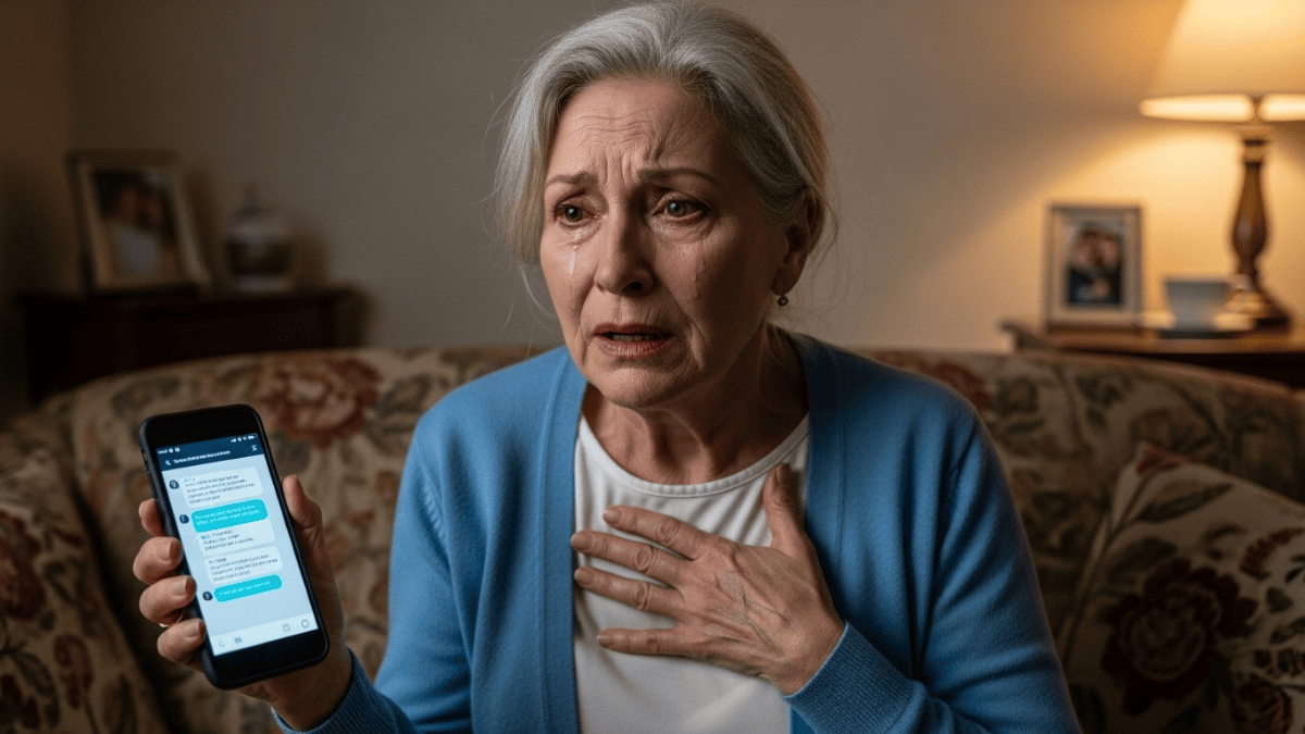 My husband forgot his cell phone, I answered a call I shouldn't have ...