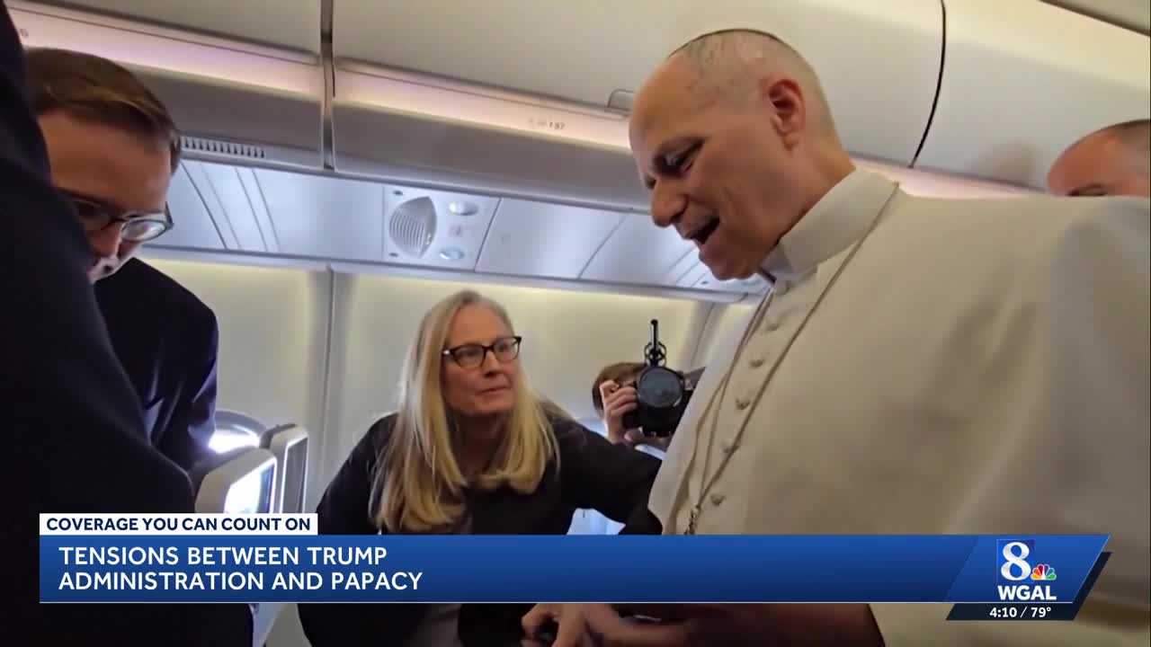President Trump and Pope Leo at odds over war in Iran, Pope condemns ...