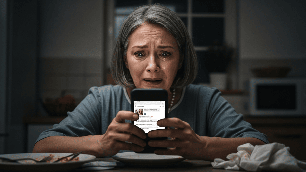 My husband forgot his cell phone, I answered a call I shouldn't have ...
