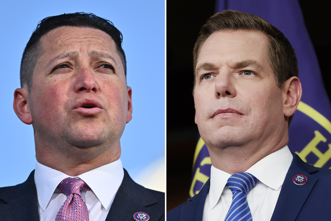 Reps. Swalwell, Gonzales say they’ll leave Congress ahead of possible ...