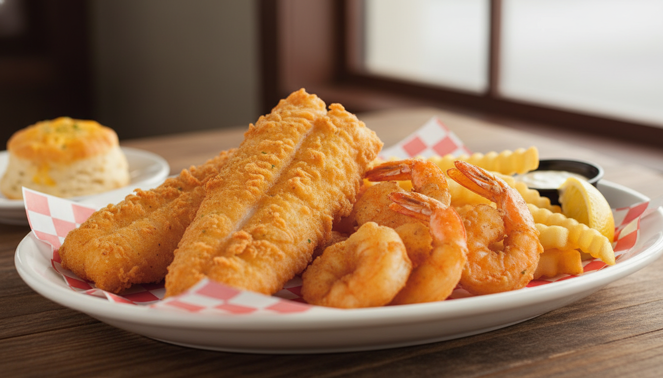 America’s best fried fish & shrimp combos