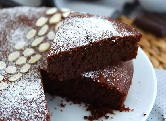 Torta caprese - gluten-free chocolate cake