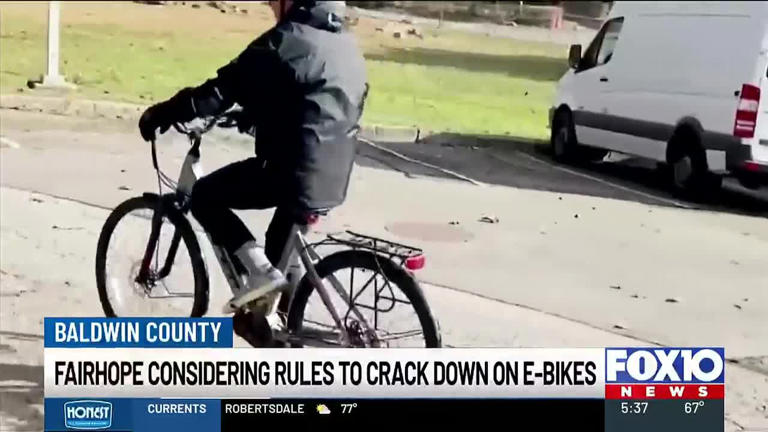 City of Fairhope considers crackdown on reckless e-bike, scooter riding ...