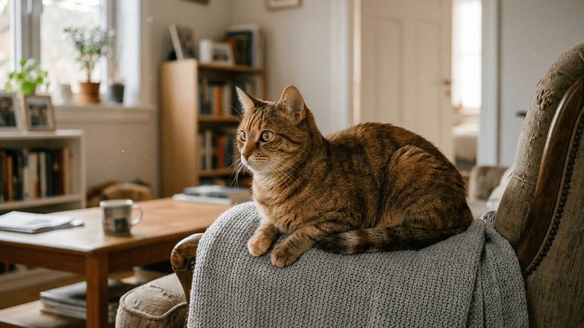 This is what happens in your cat's brain when it stays home