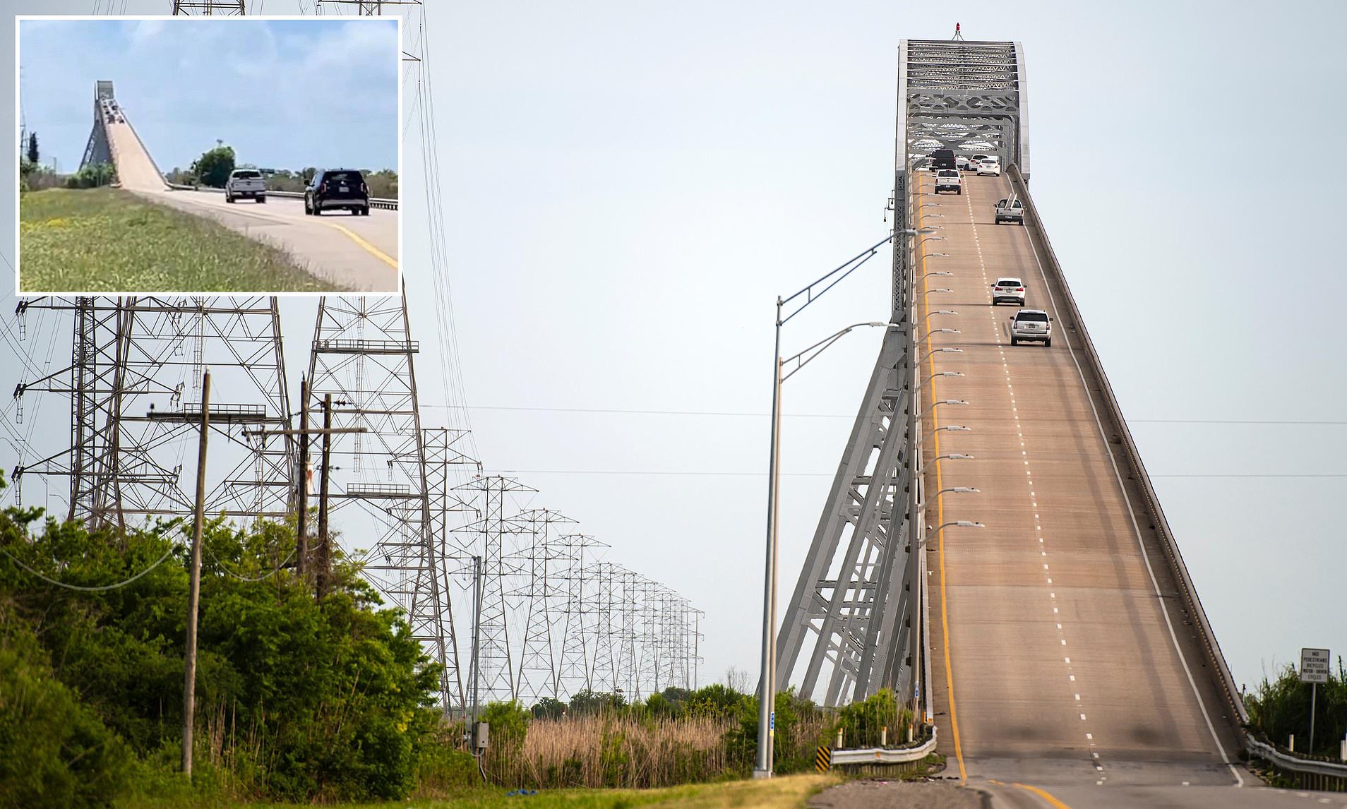 Texas bridge notorious for being one of scariest drives reopens after ...