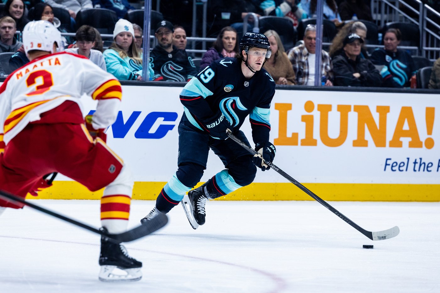 La saison de l'attaquant Jared McCann est terminée, annonce le Kraken