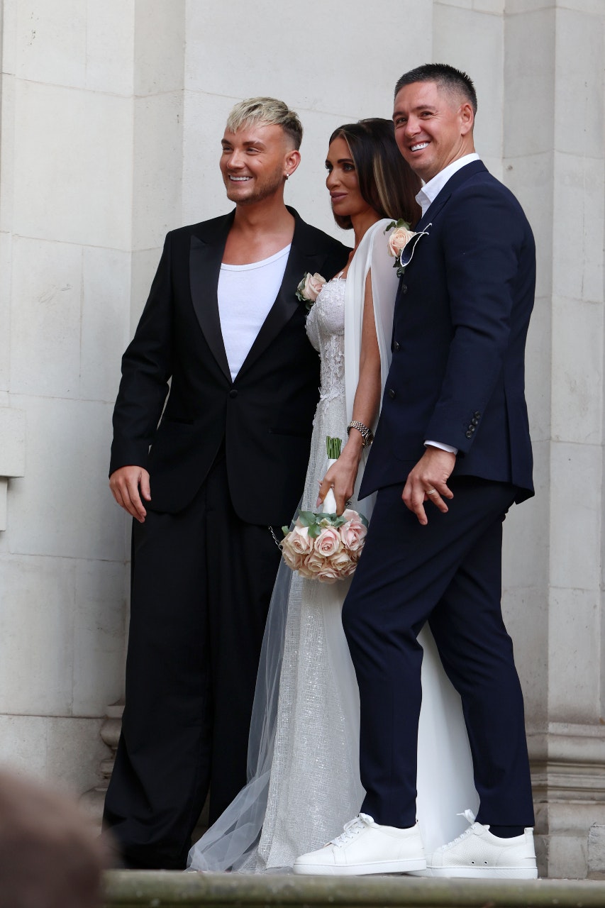 Amy Childs’ surprise wedding – in pictures