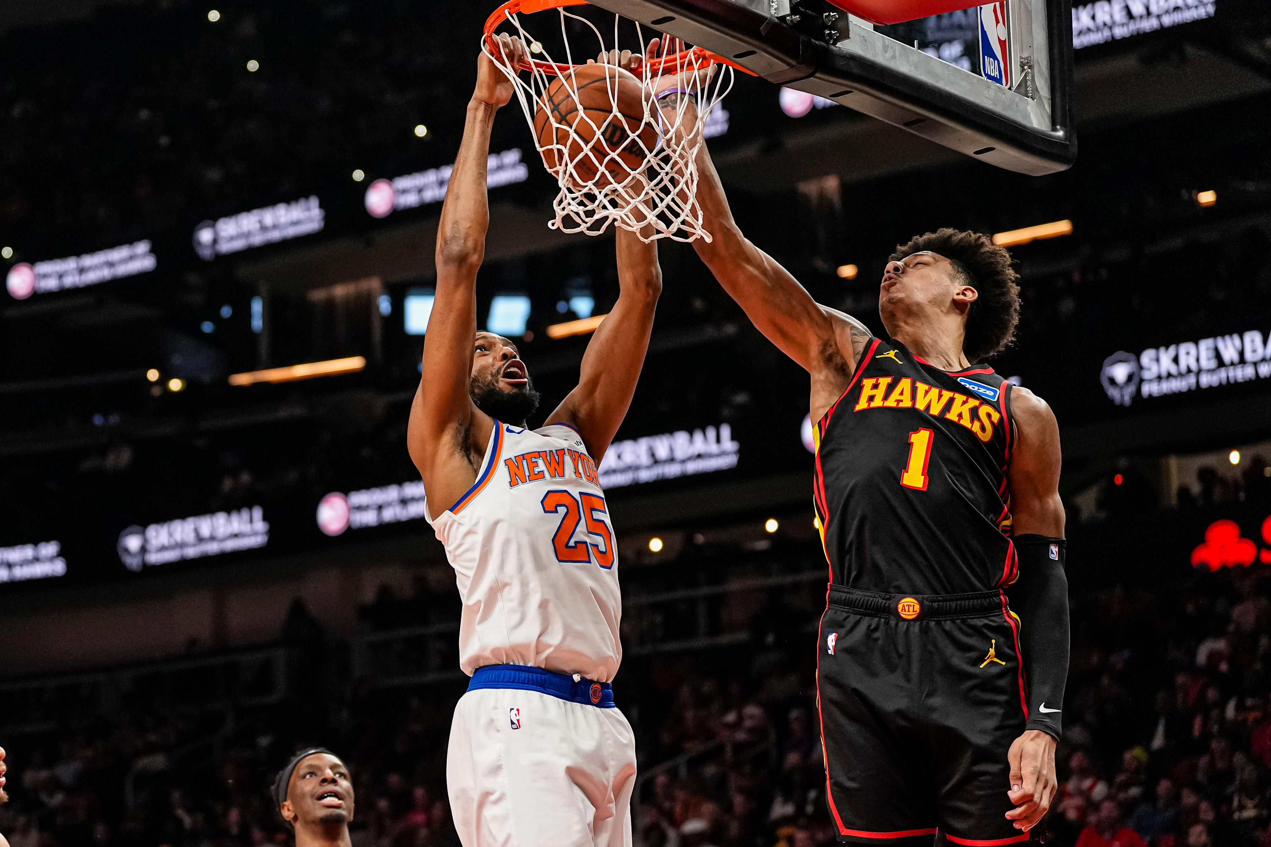 What channel is Knicks vs Hawks today in Game 1 of NBA playoffs?