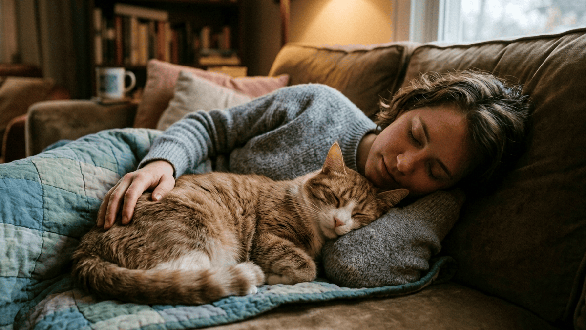 8 hidden truths behind why your cat prefers sleeping by your side