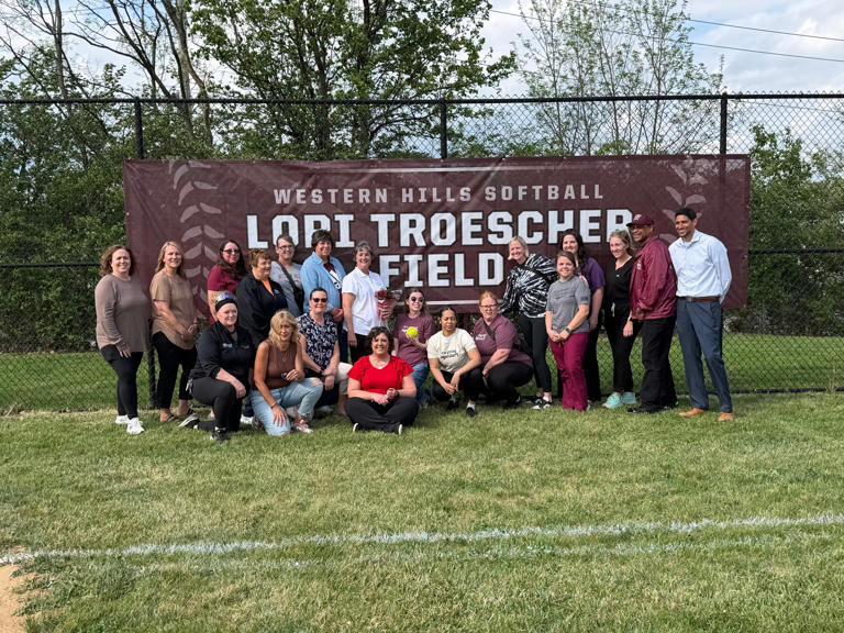 'I'm overwhelmed.' Western Hills renames softball field after coach