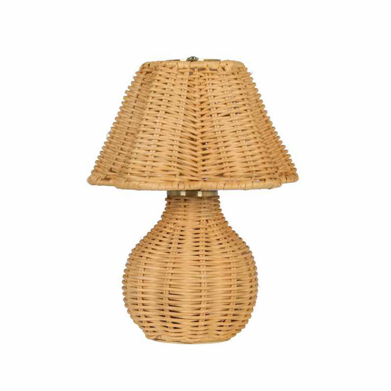 Walmart's new rattan lamp is a cooler version of a viral design we ...