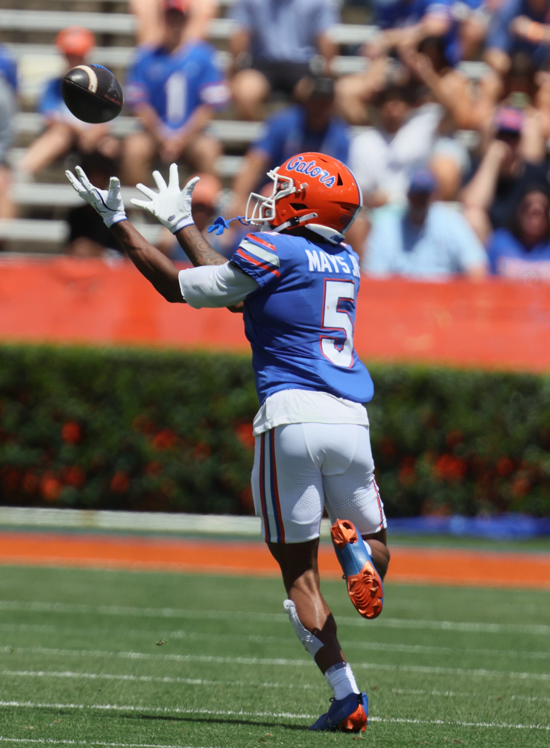 Florida's Micah Mays Jr. on wide receiver room in Orange and Blue Game