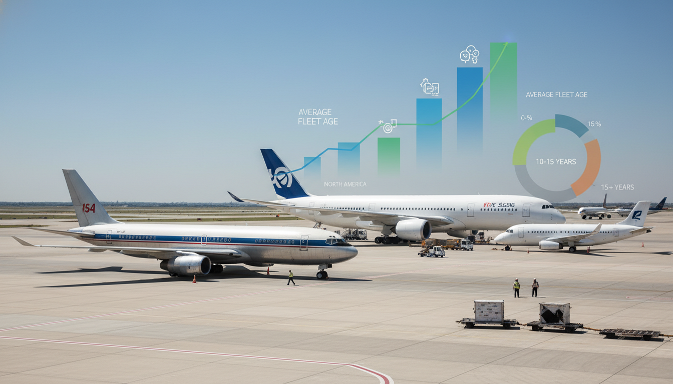 Is your next flight on an airplane older than you think?