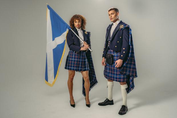 Team Scotland unveil ceremony outfits for Glasgow 2026 Commonwealth Games