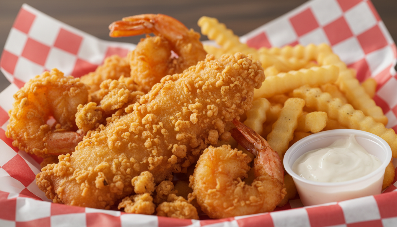 America’s best fried fish & shrimp combos