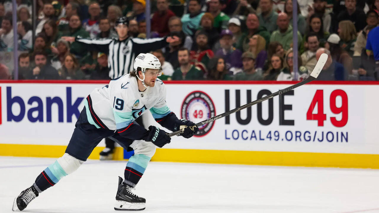 Seattle Kraken forward Jared McCann to miss remainder of 2025-26 season ...