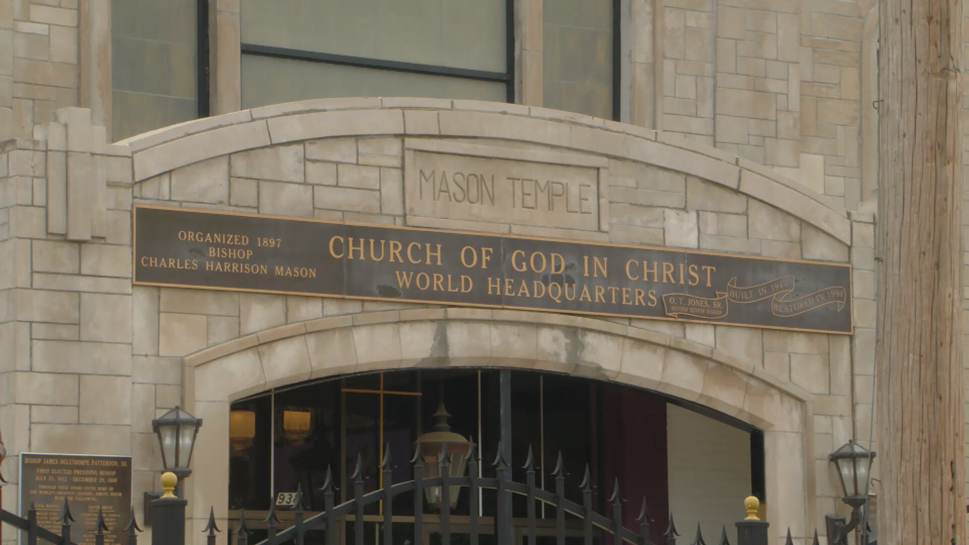 'Extraordinary': Mason Temple receives $1.2 million grant for renovations
