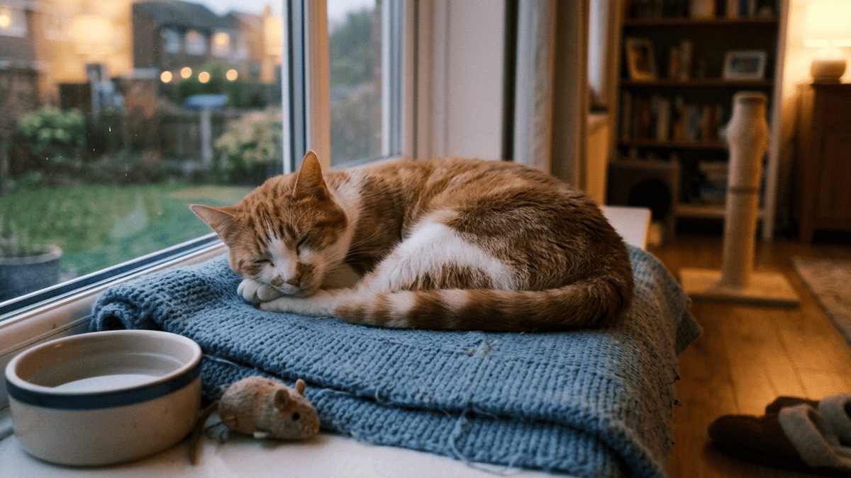 This is what happens in your cat's brain when it stays home