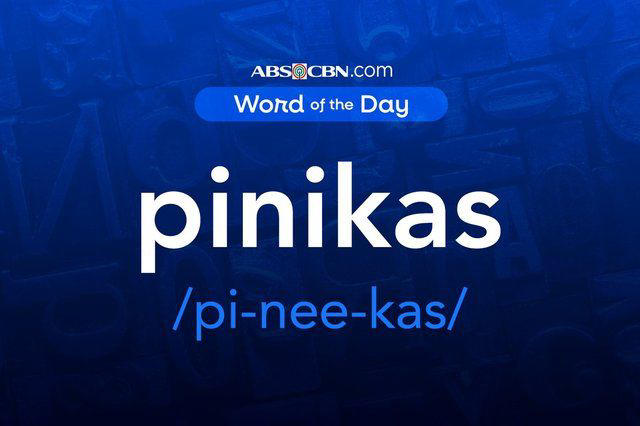 Word of the day for April 14, 2026: pinikas