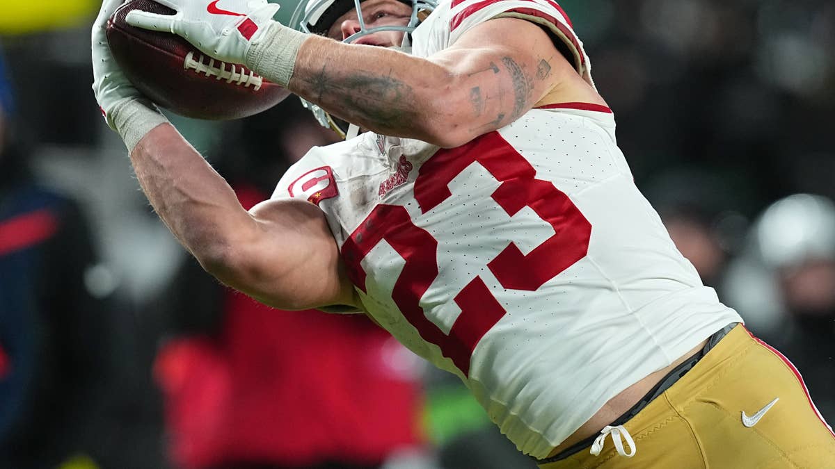 Video: Christian McCaffrey is training like a man possessed at age 29