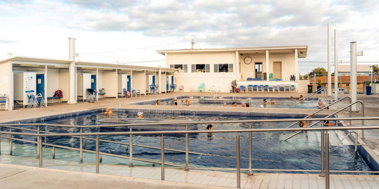 Moree’s iconic hot springs have reopened after almost two years
