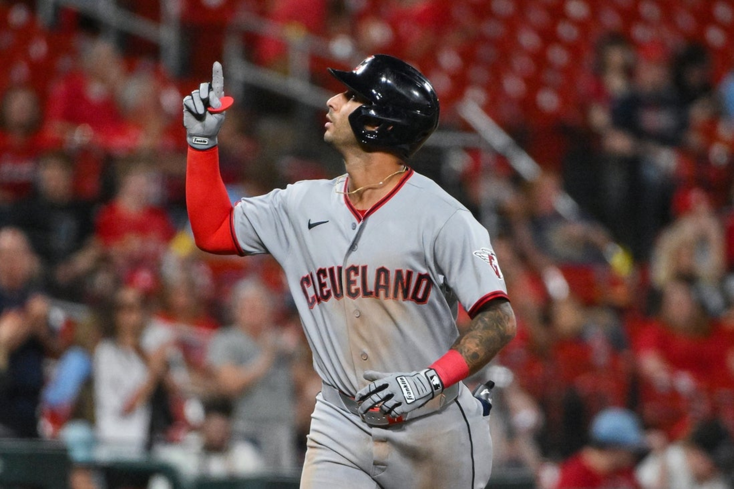 Brayan Rocchio, Guardians outslug Cards despite Jordan Walker's 8th HR