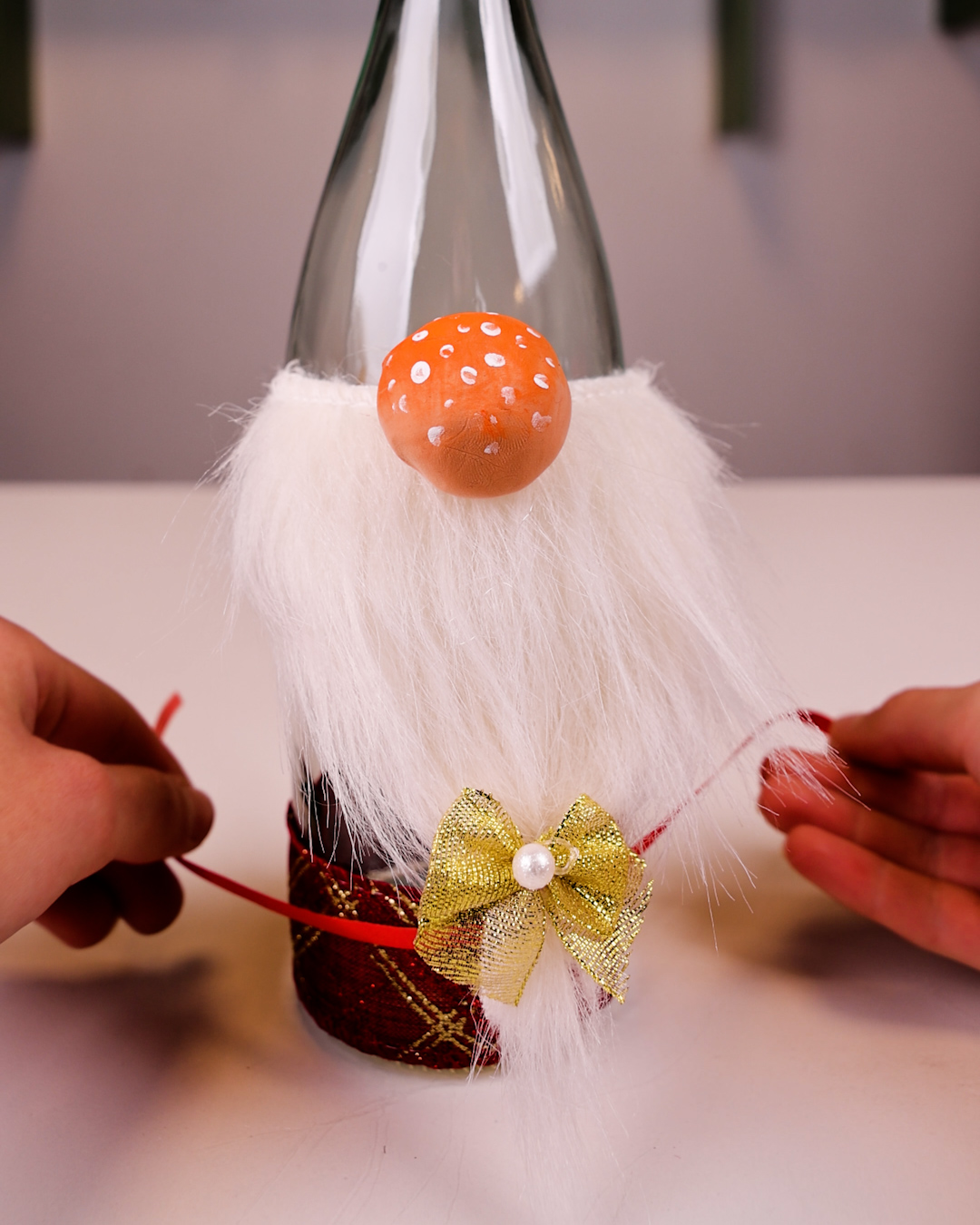 DIY festive Christmas gnomes for holiday cheer🎄