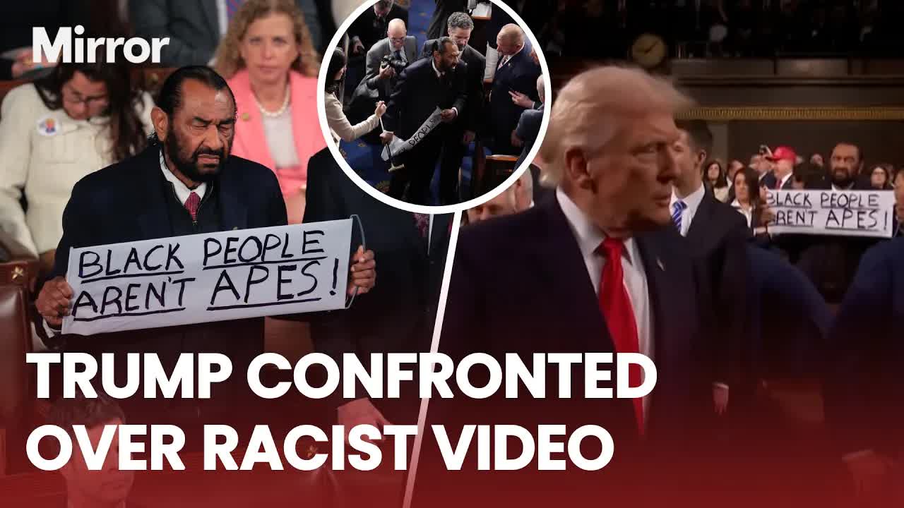 Trump confronted during State of the Union by Democrat congressman