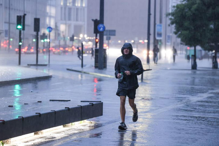 'Risk of lightning' forecast for Liverpool after spell of heavy rain