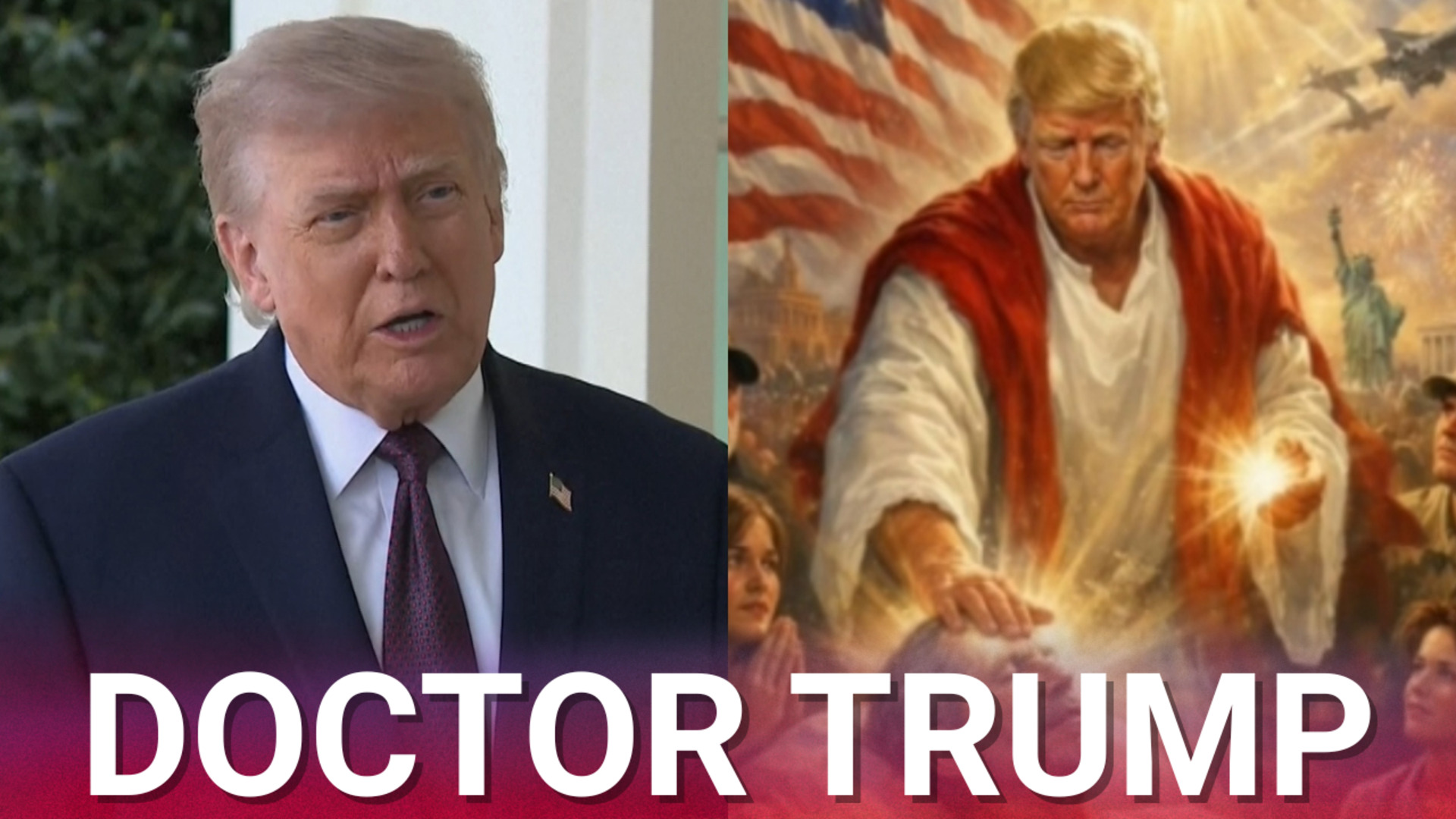 ‘I make people better’: Trump claims he depicted himself as a doctor in ...